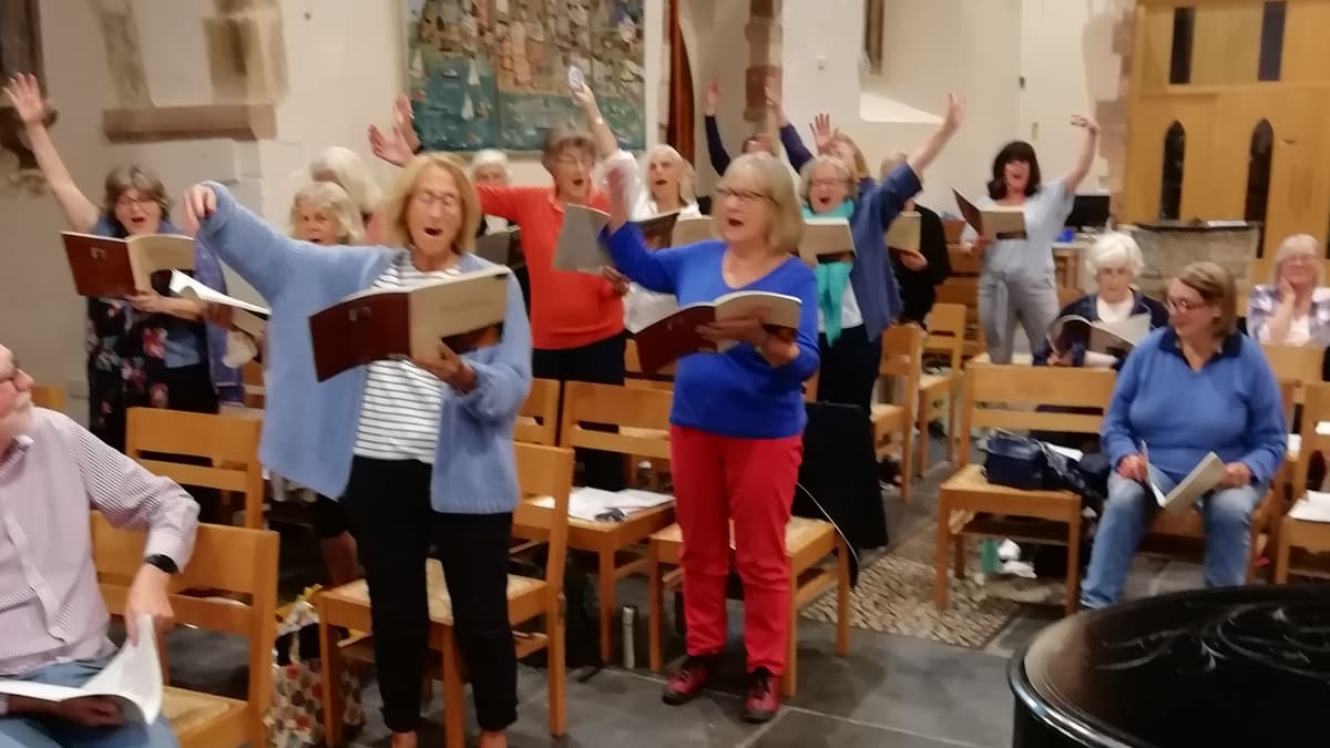 Choir back post Covid and holding open rehearsal tomorrow | totnes ...